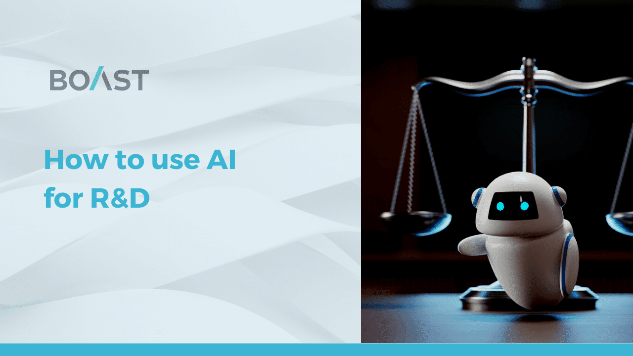eBook: How to Use AI for R&D - Boast